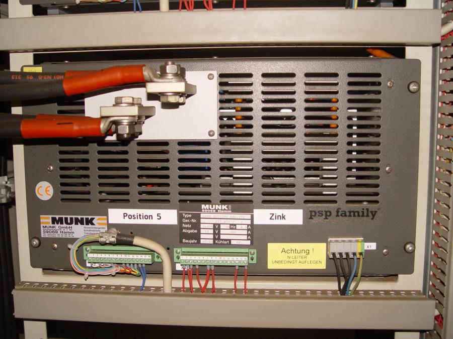 used rectifier - 22061 - Typ: D400 G15/300 WRG-TFE - Producer Munk ...