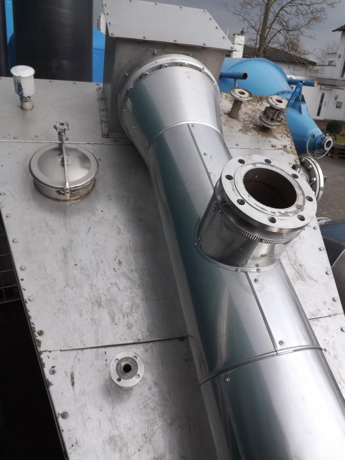 used Screw Screen in Tank (incl. compaction and screenings washing ...